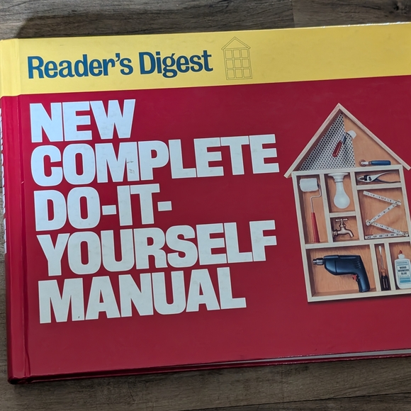 Reader'S Digest | Other | Vintage 991 Readers Digest Red Diy Manual ...